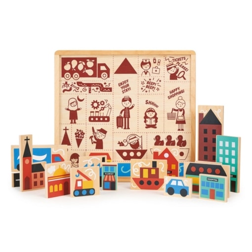 Mentari Town Puzzle - Ignite Your Child's Imagination!
