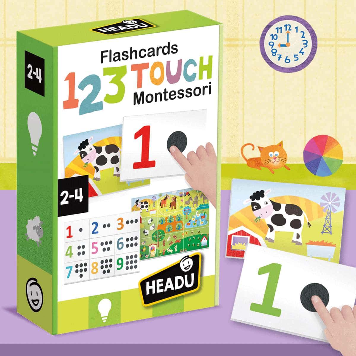 Headu Montessori 123 Touch: Natural Math Learning Through Play