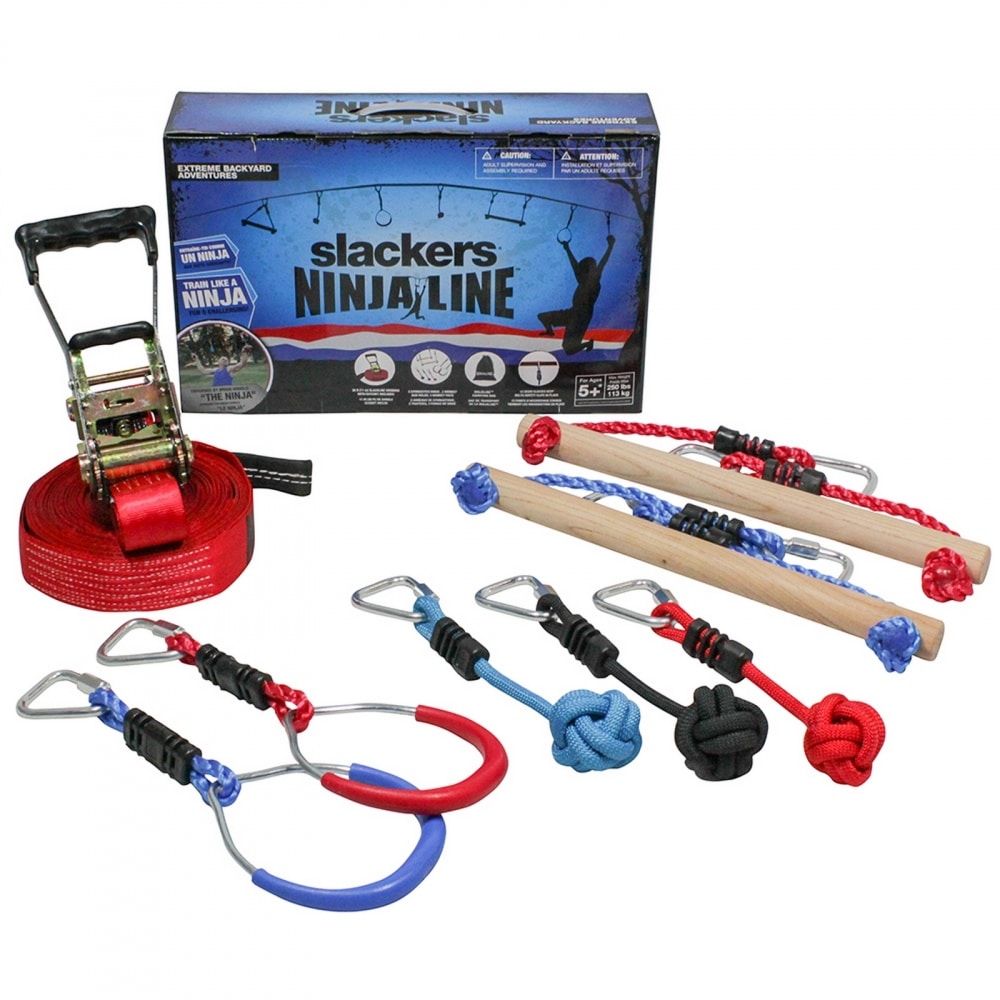 Slackers Ninjaline Intro Kit and Ladder and Timer Bundle