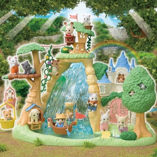 Sylvanian Families Secret Forest Playset: Adventure Awaits for Kids ...