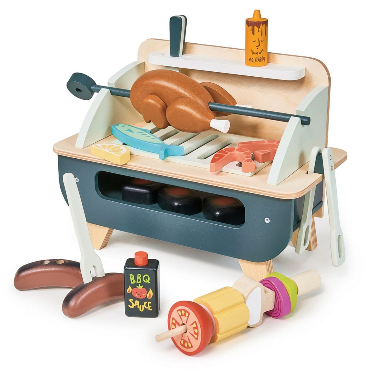 Tender Leaf Toys Barbeque Play Set - Ultimate Grill Master Playset