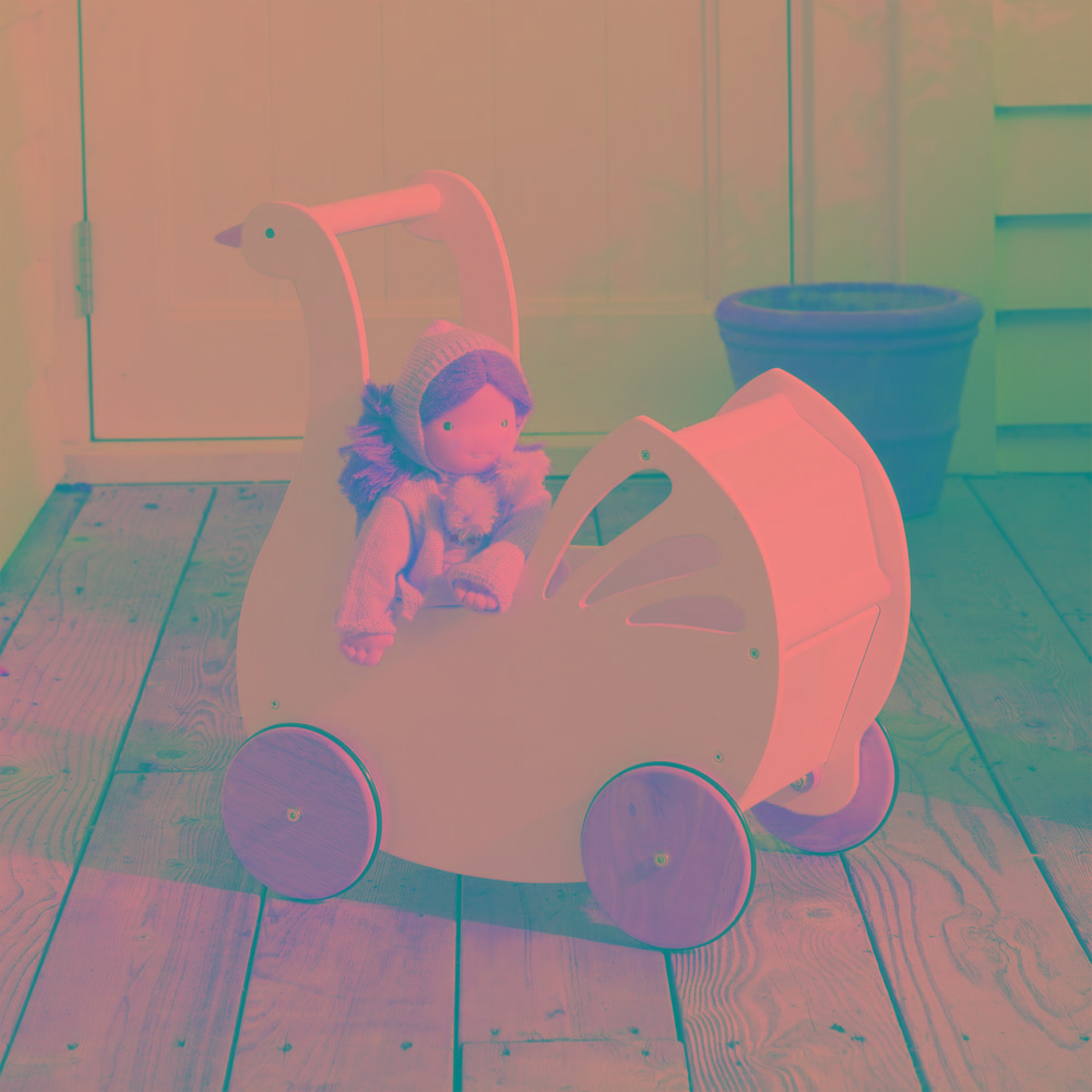 Tender Leaf Sweet Swan Pram