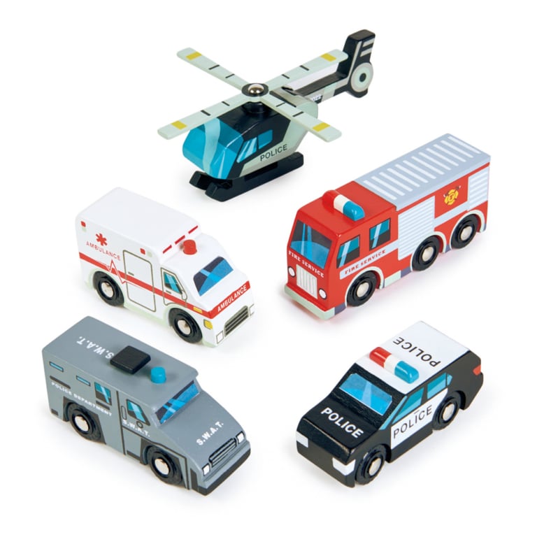 Endless Fun with Tender Leaf Toys Emergency Vehicles Set
